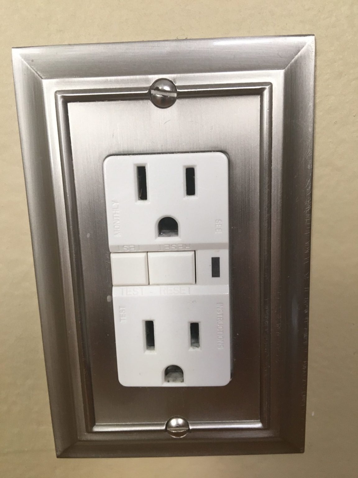 GFCI Ground Fault Circuit Interrupter - Buyer's Inspection Service