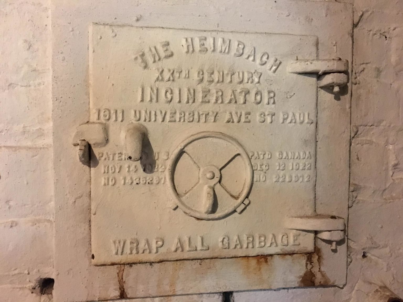 Incinerators Were Once Common - Buyer's Inspection Service